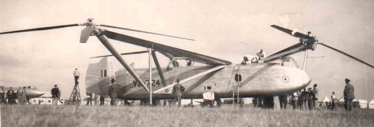 Cierva W.11 Air Horse, tres rotores y muchos problemas ...