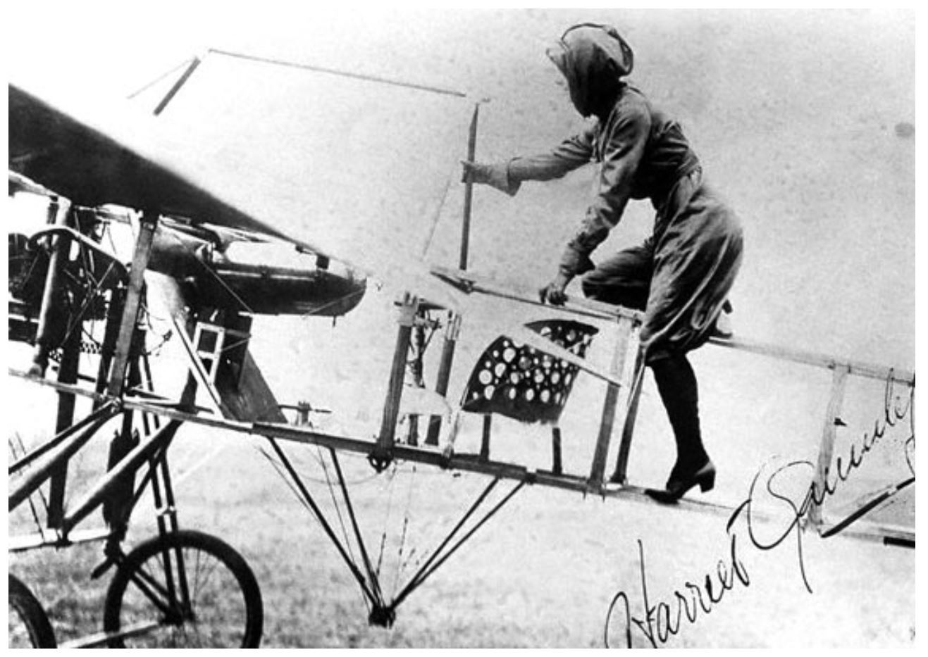 Harriet Quimby, 150 años del nacimiento de la primera piloto ...
